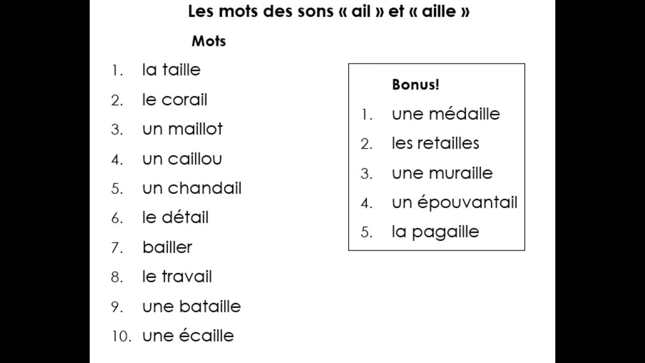 Le son ail video - YouTube