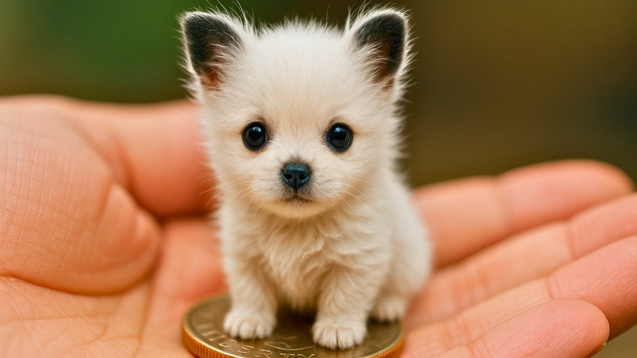 Dogs so small they fit in the palm of your hand - YouTube