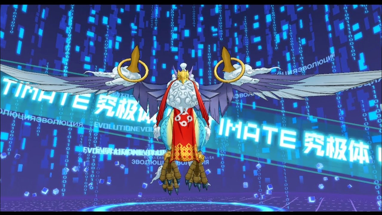 Digimon New Century Evolution Xiangpengmon ( シャンポンモン ) - YouTube
