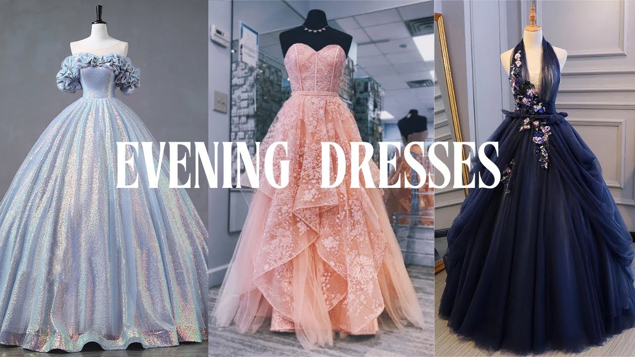 Stunning Prom and Evening Dresses - YouTube