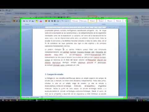 Tutorial del Menú Referencias de Word - YouTube
