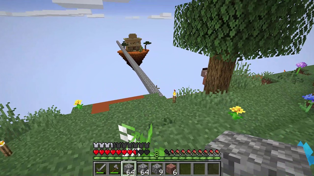 Minecraft Square Planet Survival - Ep3 - New Island? - YouTube