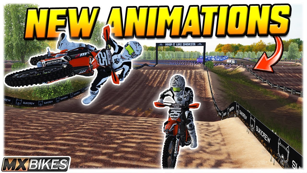 THESE NEW ANIMATIONS IN MX BIKES ARE INSANE! PUN INTENDED - YouTube