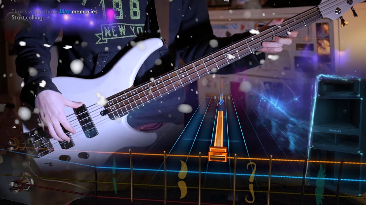 Blue Christmas - Elvis Presley Bass 100% #Rocksmith - YouTube