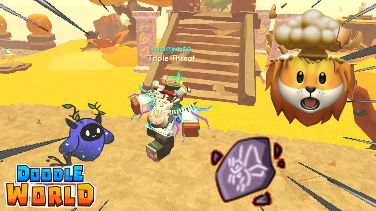 RUNIC ISLAND??!! (Roblox Doodle World) - YouTube