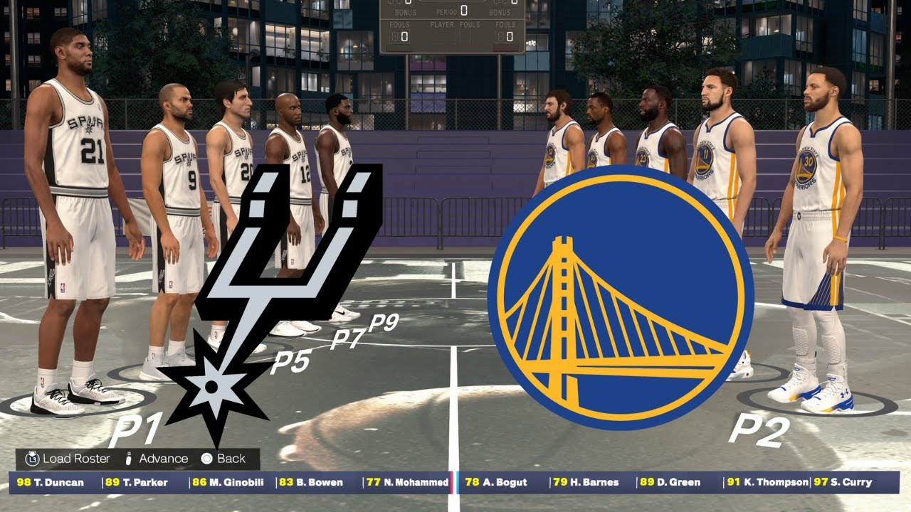 '05 Spurs V '15 Warriors | Champion of Champions | Gm 2 - YouTube