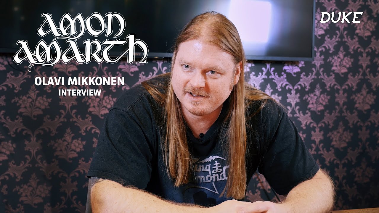 Amon Amarth - Interview Olavi Mikkonen - Paris 2019 - Duke TV [FR-DE-ES ...