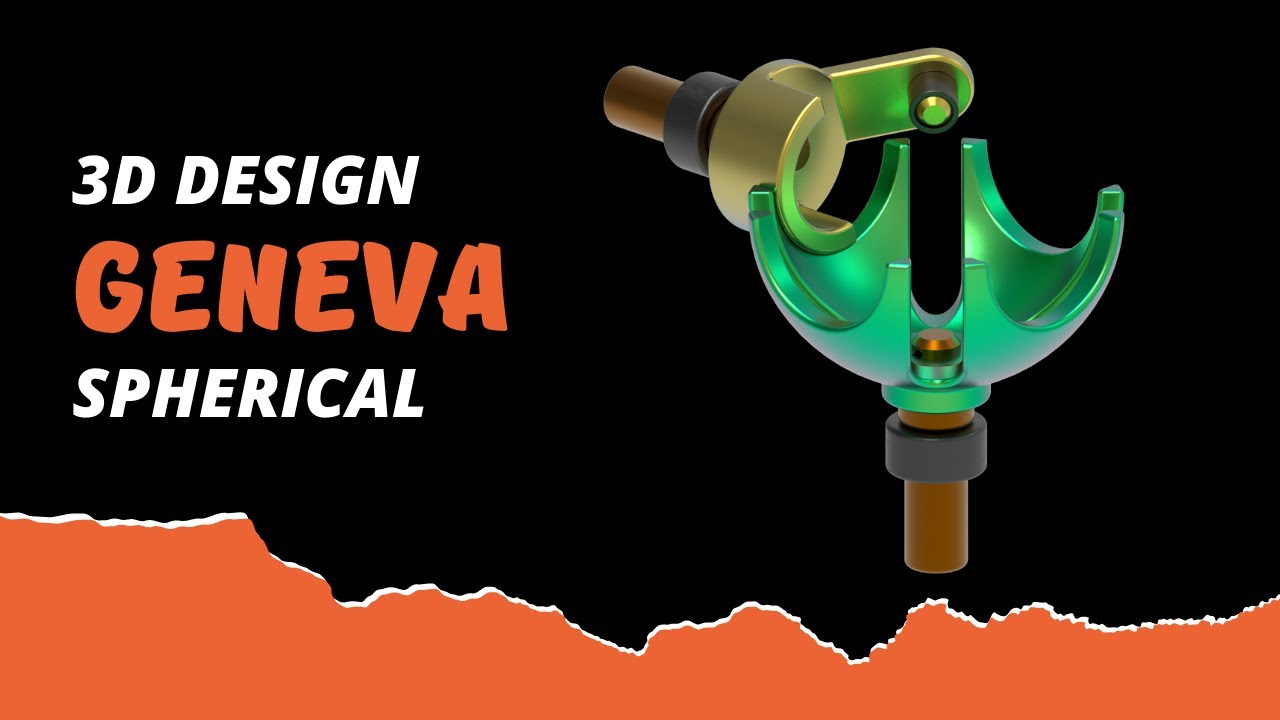 Spherical Geneva Mechanism - YouTube