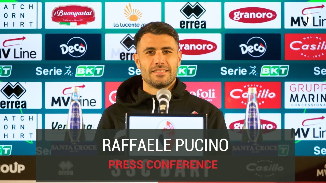 Raffaele Pucino | Conferenza Stampa - YouTube