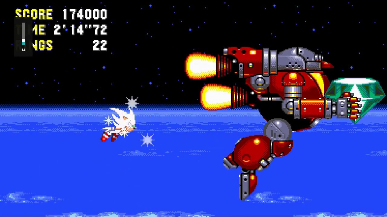 Sonic 3 A.I.R. HYPER SONIC (Story Mode) Final Boss + Ending gameplay ...