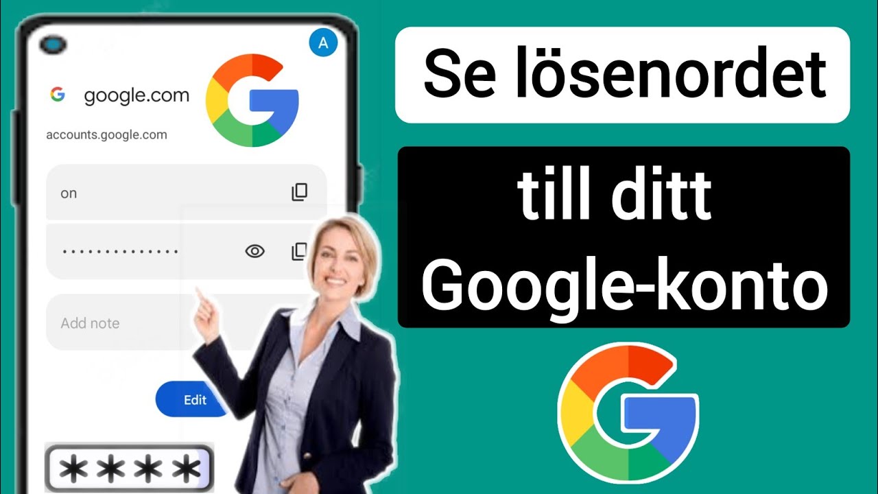Så här ser du lösenordet för Google-kontot om du glömt (2023)|Se Google ...
