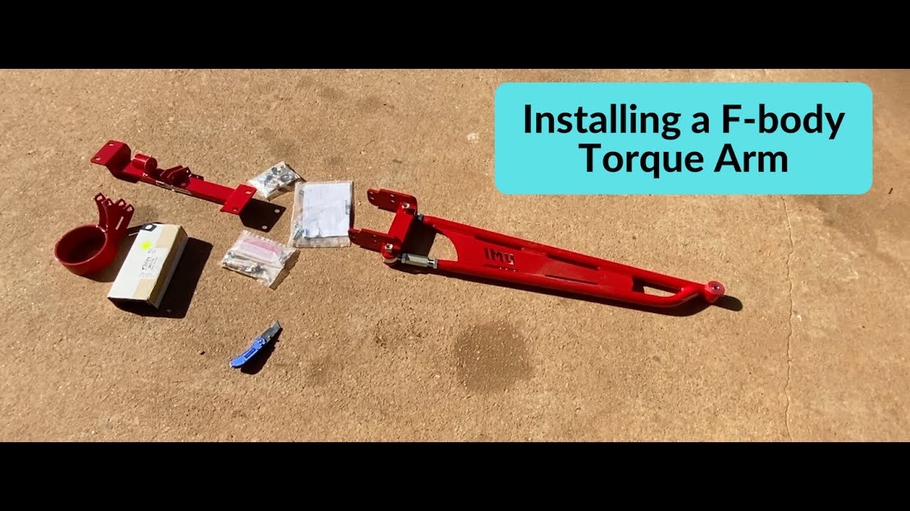 Installing my Torque arm in a F-body - YouTube