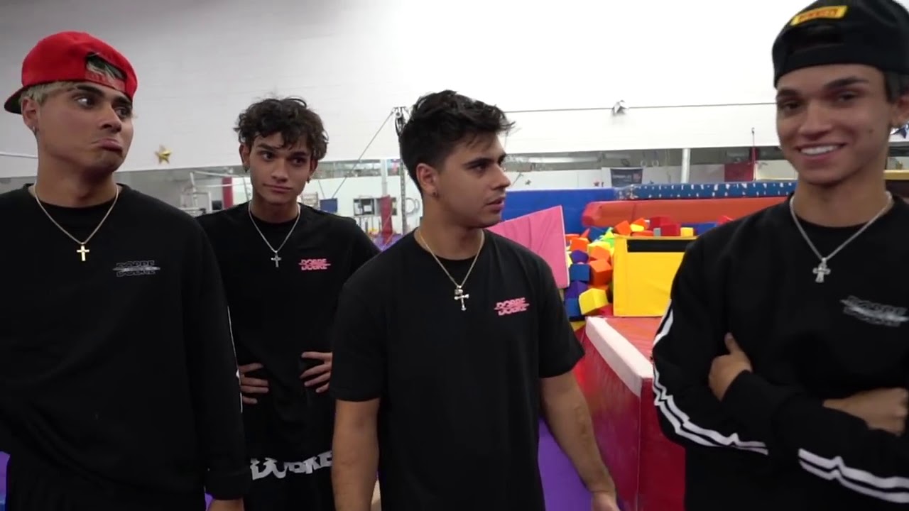 Dobre Brothers! DOG VS GOAT GYMNASTICS CHALLENGE! super funny1 - YouTube