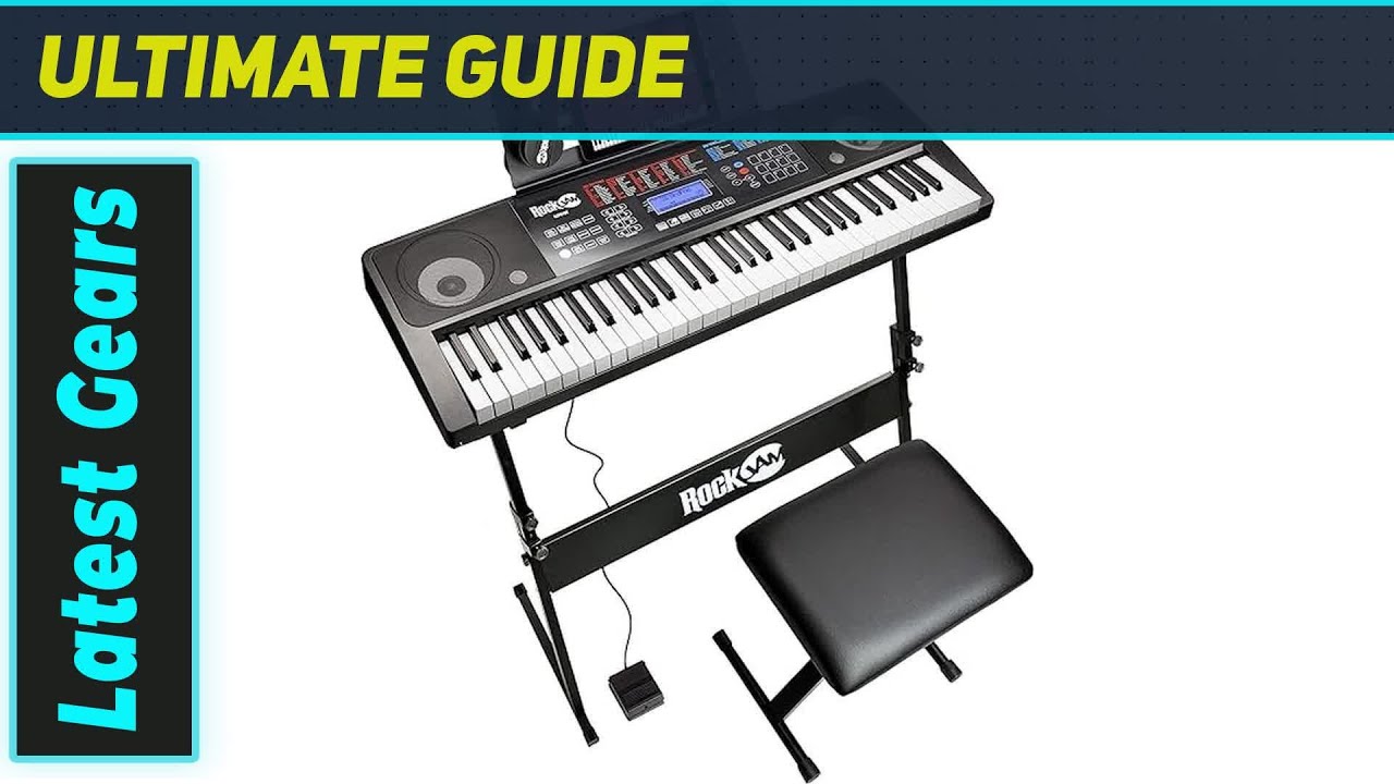 RockJam 761 Kit: The Ultimate Beginner Piano Package - YouTube