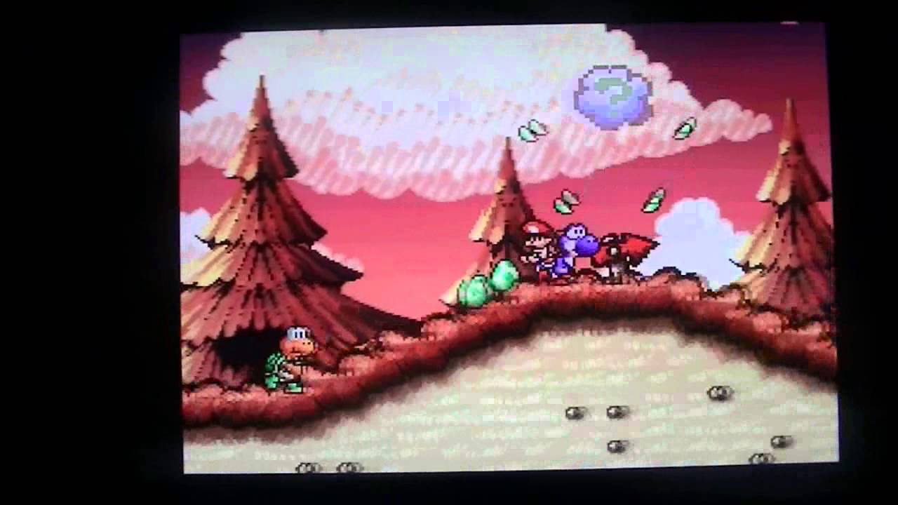 4-5: Chomp Rock Zone SMW 2 YOSHI'S ISLAND PLAYTHOUGH PART 26 720p HD ...