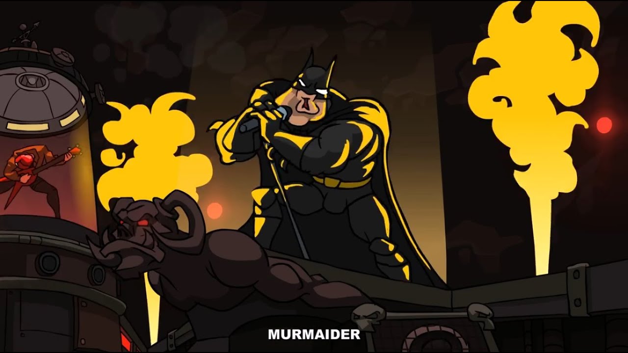 Batman Covers #9 Dethklok Murmaider - YouTube
