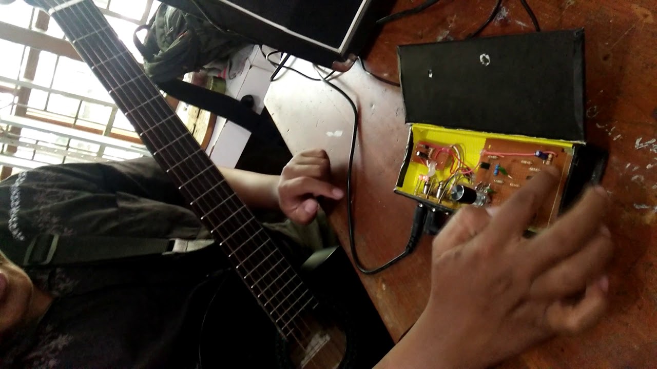 Proyek Elektronika Efek Gitar Listrik - YouTube