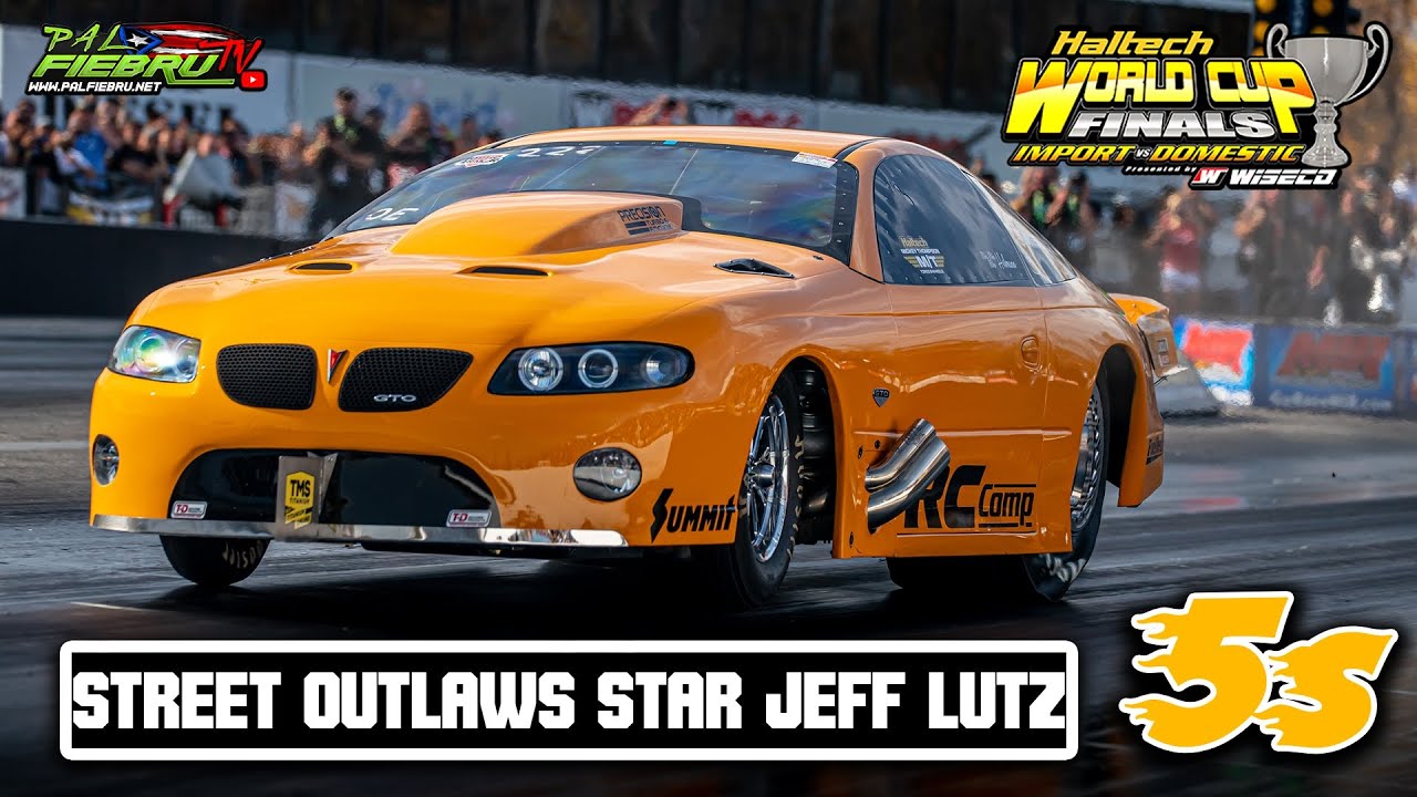 Street Outlaws Star Jeff Lutz hits 5s in the World Cup Finals 2022 ...
