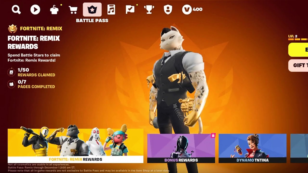 Fortnite CHAPTER 2 Remix - Buy BATTLE PASS! - YouTube