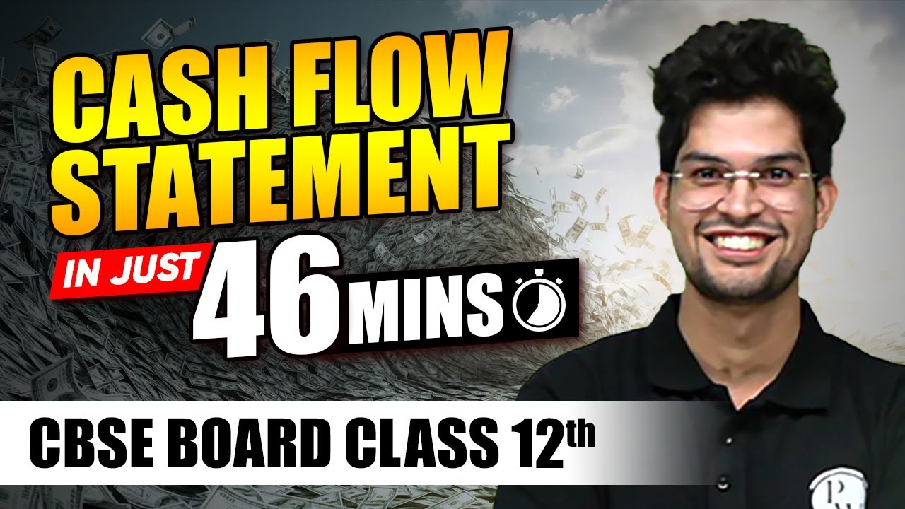 Cash Flow Statement - Concept Mapping & Revision | Class 12th ...