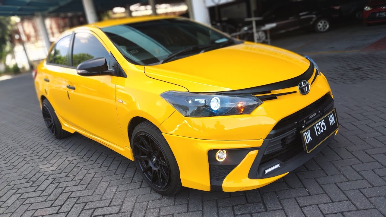 Vios Limo 2015 Si Kuning Mantap full Upgrade #vios #vioslimo # ...