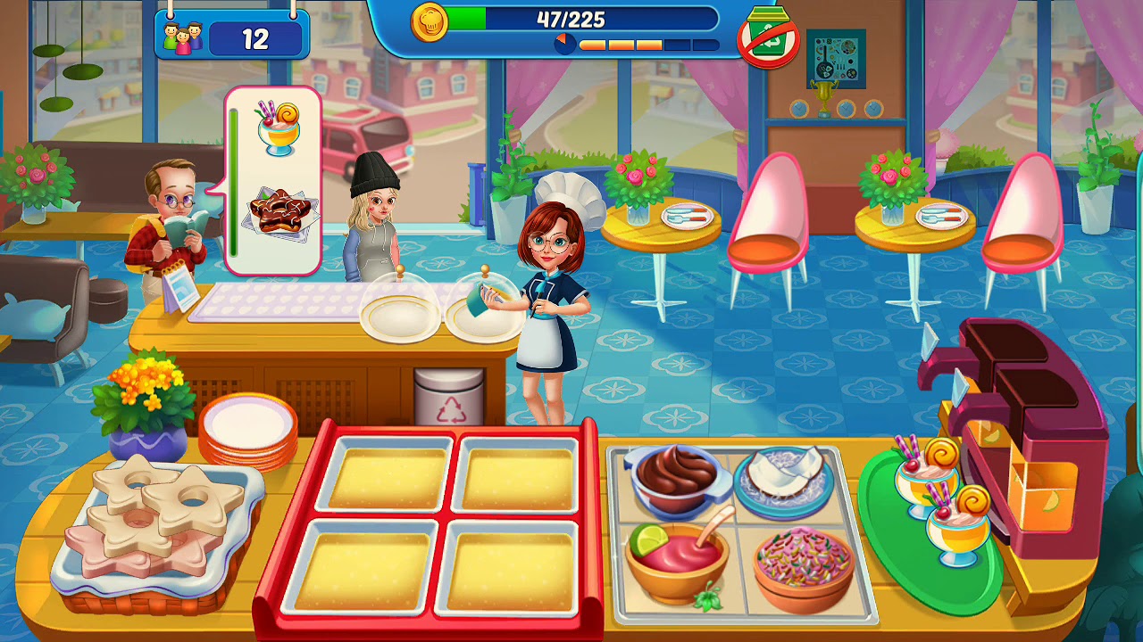 Cooking World Game Level, 10,/ Cock Serve & Design Your Resort.! (Early ...