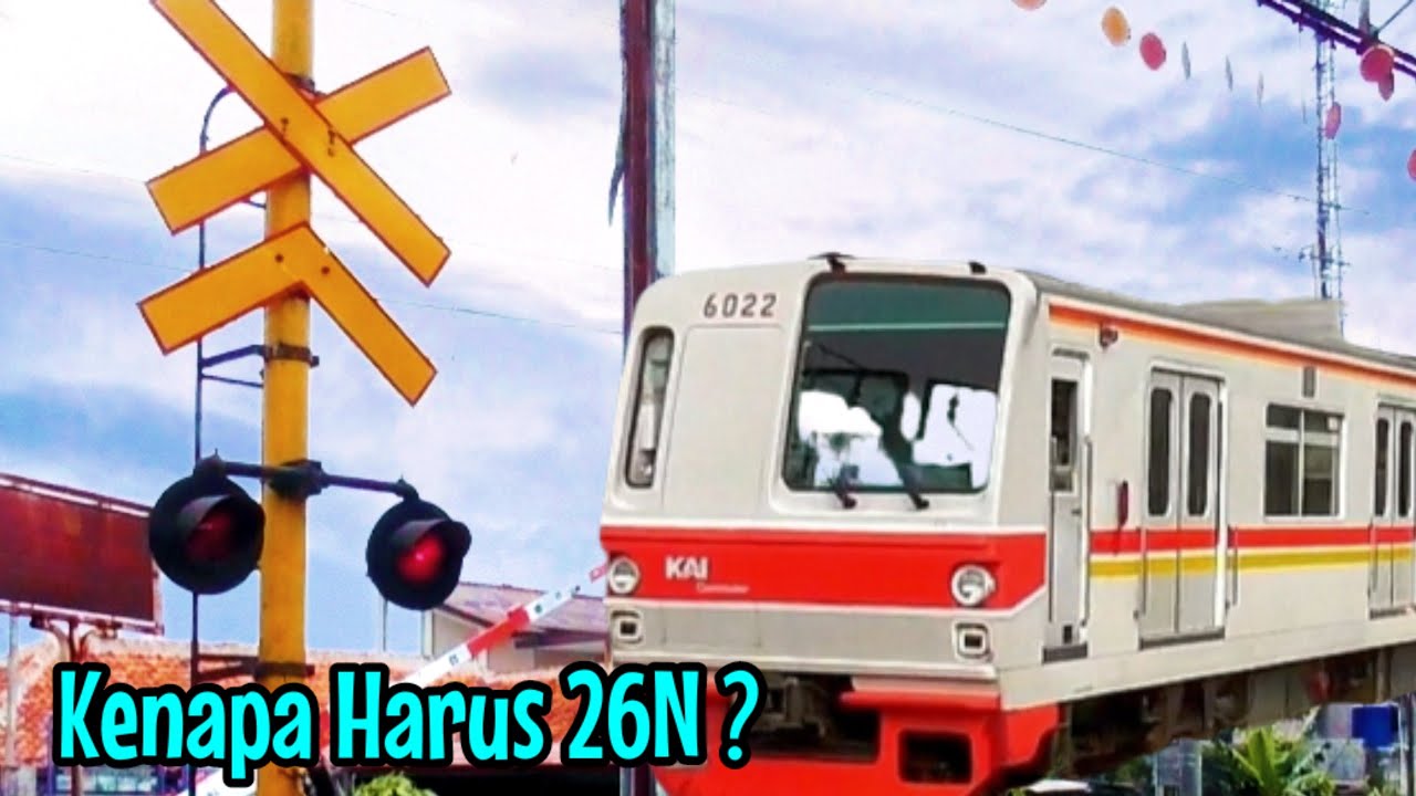 Level Crossing | NOMER JPL UNIK ‼️ Perlintasan Kereta Api No 26N ...