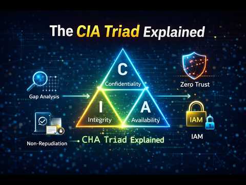 CIA Triad Explained: Internal Threats, Vulnerabilities, & Zero-Day Attacks - YouTube