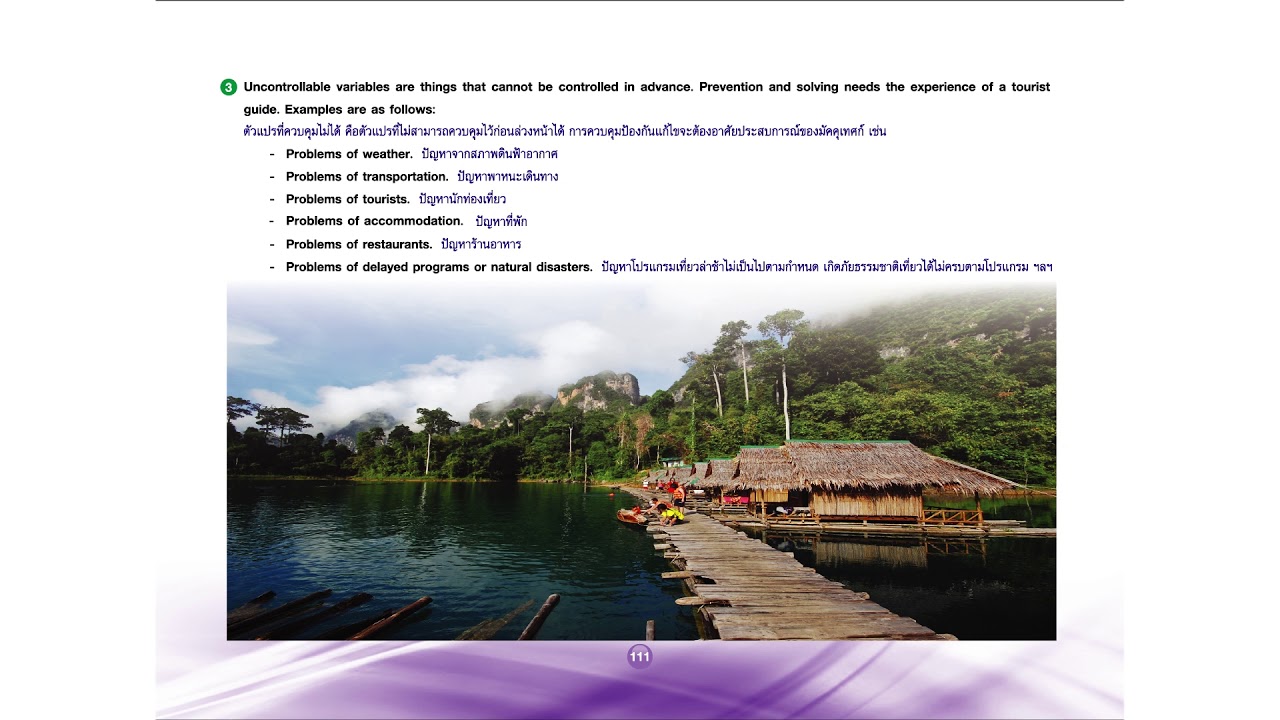 Module 4 Tourism Guide : Problem and Problem-Solving in Tour Operation ...