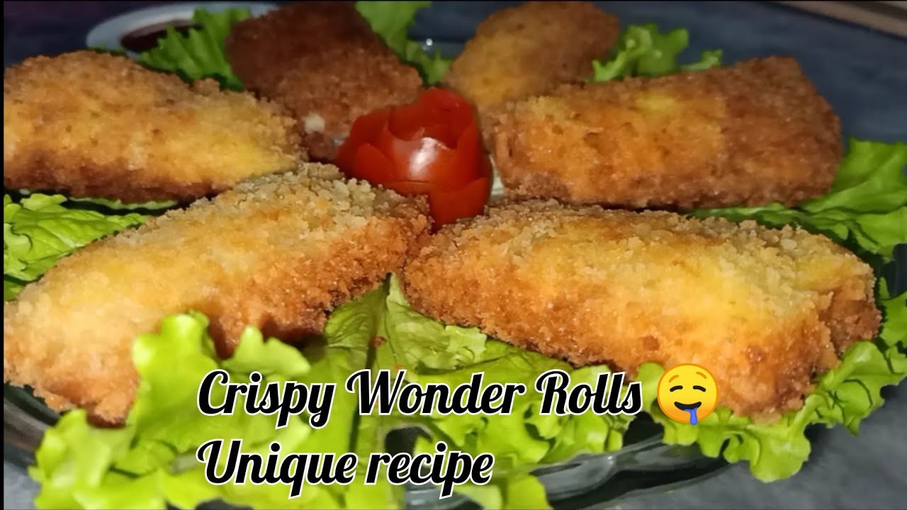 Yummiest Crispy and creamy Wonder Rolls 🥰| Bread Rolls 🤤| by seasoning ...