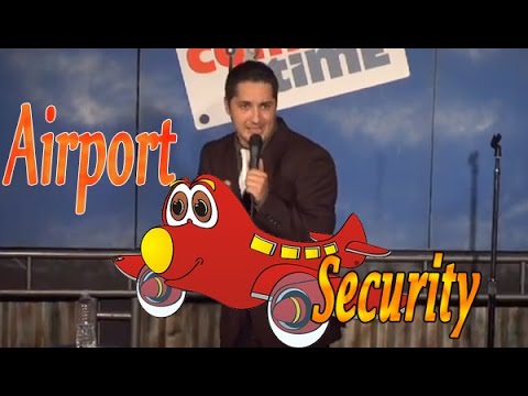 Airport Security - Carlos Oscar Comedy Time - YouTube