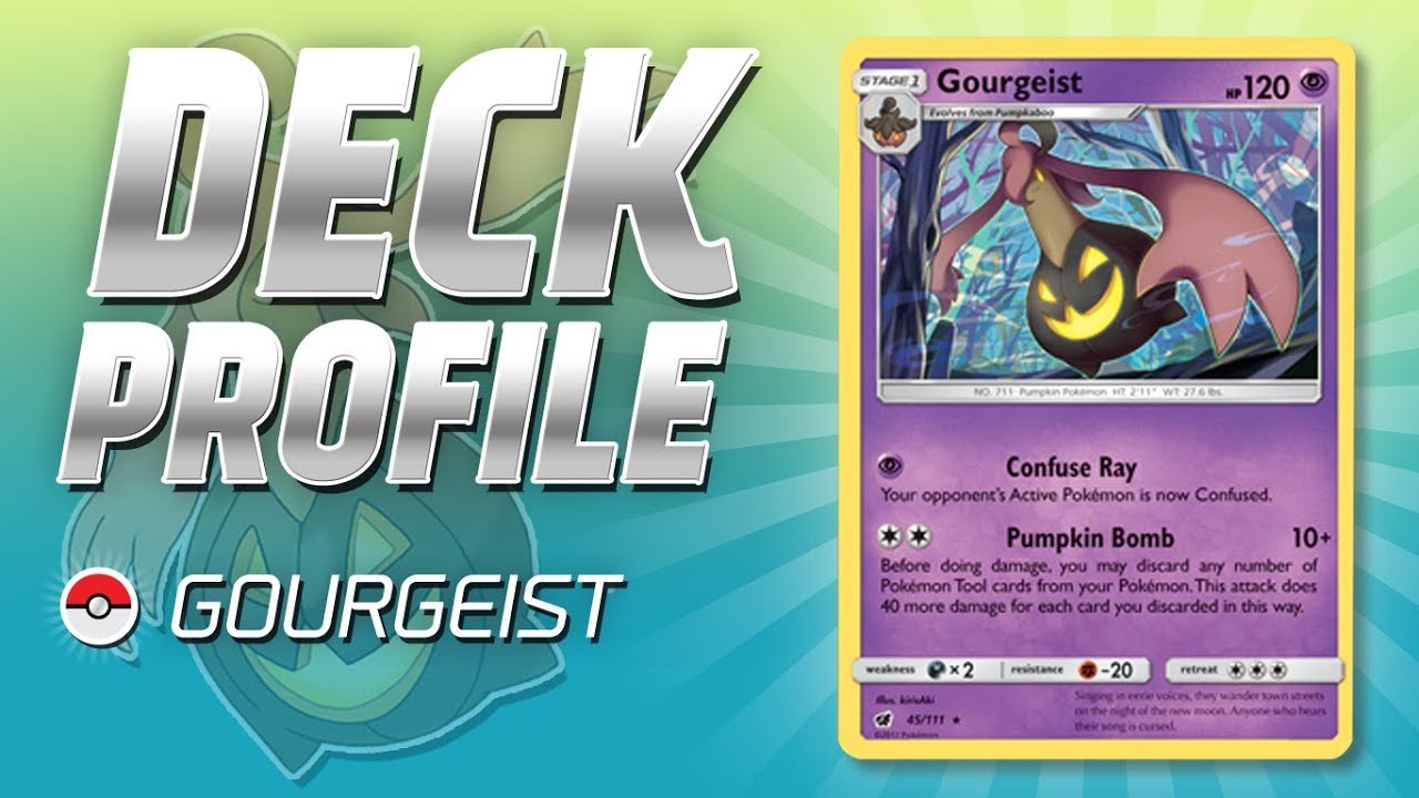 Pokemon Gourgeist Card