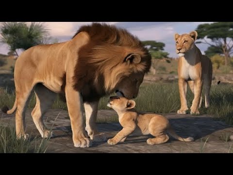Lion Hunting in Africa Amazon Forests | Animals hunting season - YouTube
