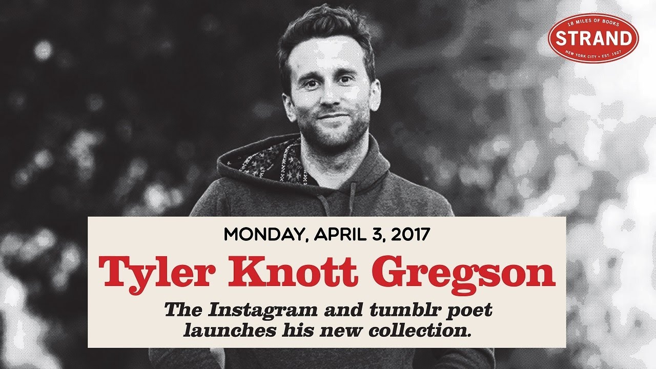 Tyler Knott Gregson | Wildly Into the Dark - YouTube