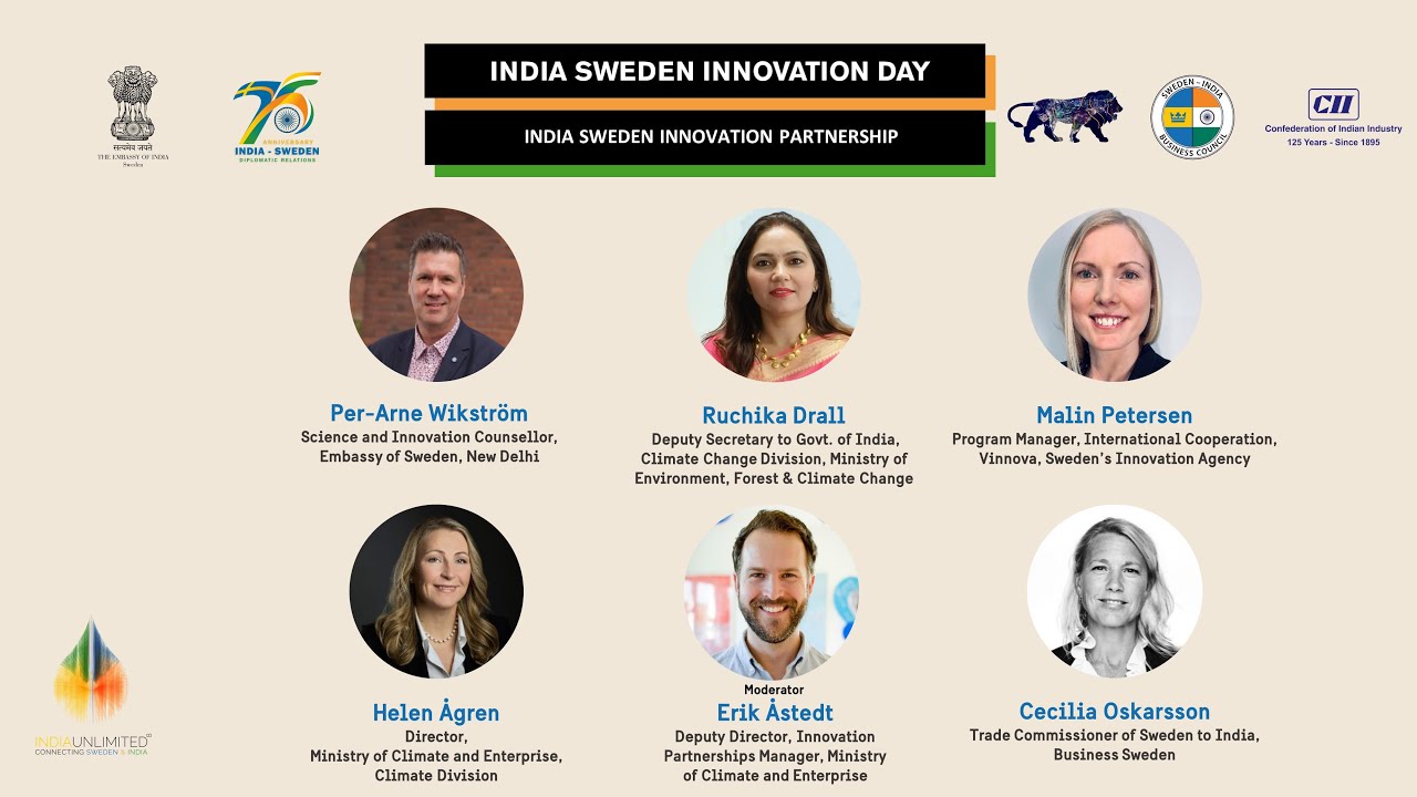 INDIA SWEDEN INNOVATION PARTNERSHIP - YouTube