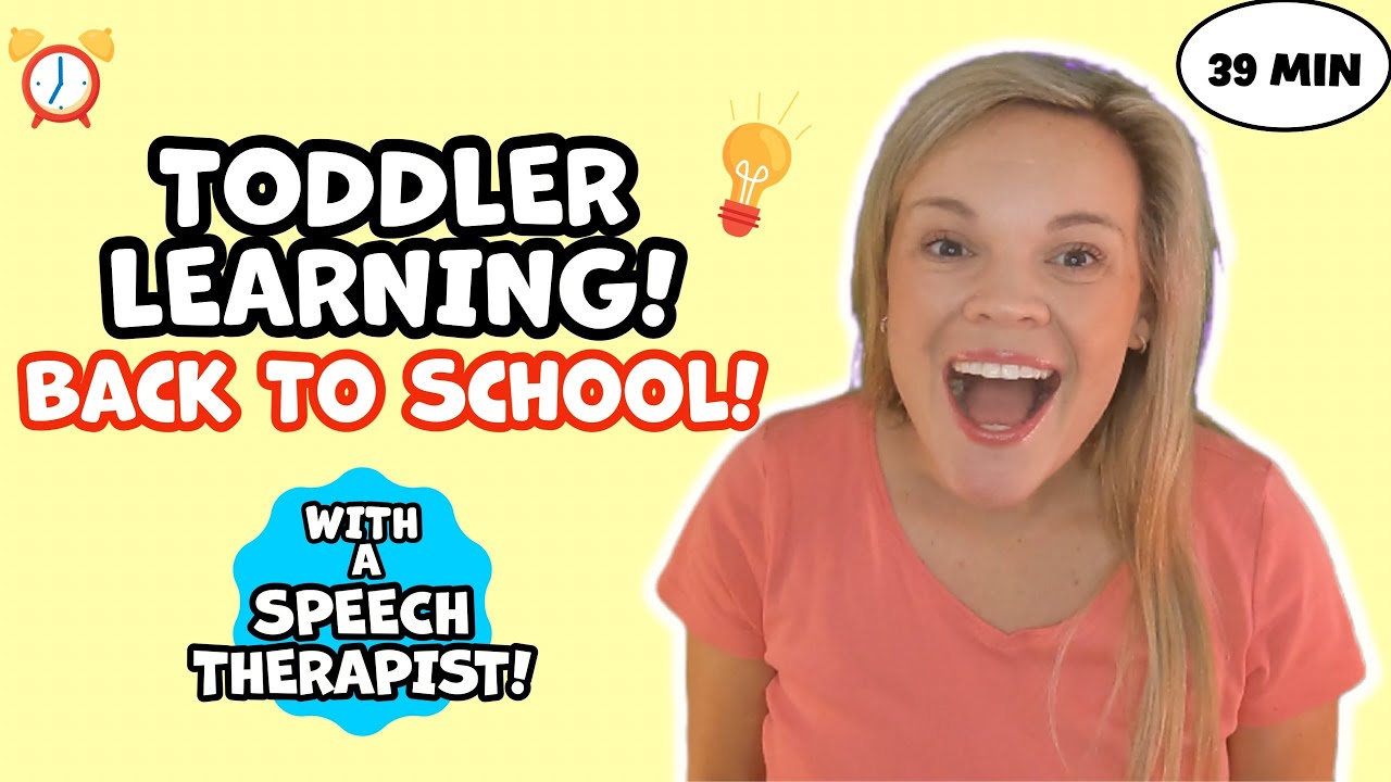 Toddler Learning Back to School | Preschool Learning Back to School | Social Story Back to ...