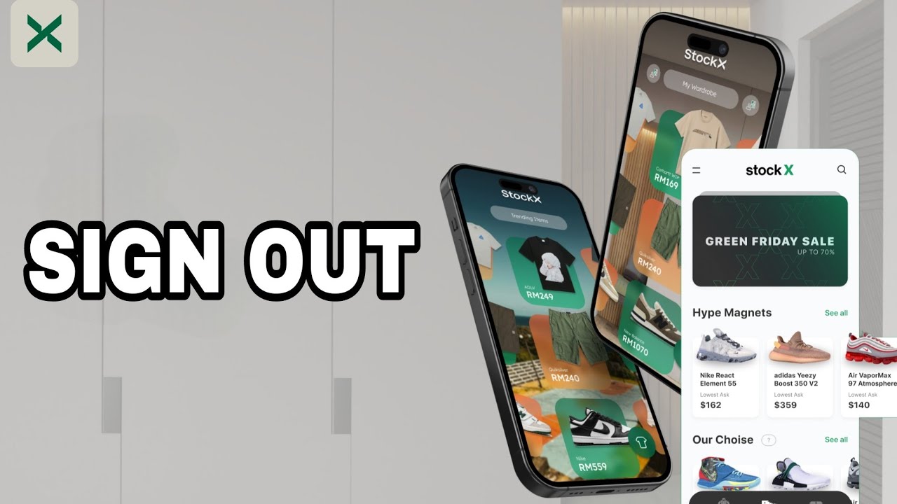 How To Sign Out On StockX App - YouTube