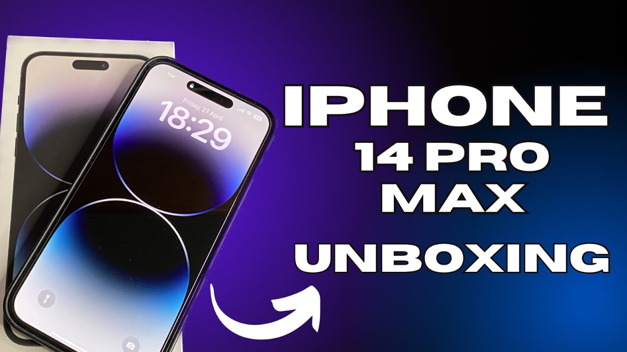 IPHONE 14 PRO MAX (SPACE BLACK) - UNBOXING E PRIMEIRAS CONFIGURAÇÕES ...