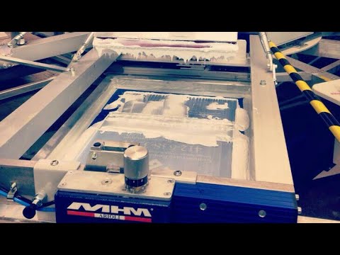 MHM PRINTING MACHINES ADIDAS ORIGINAL LOGO - YouTube