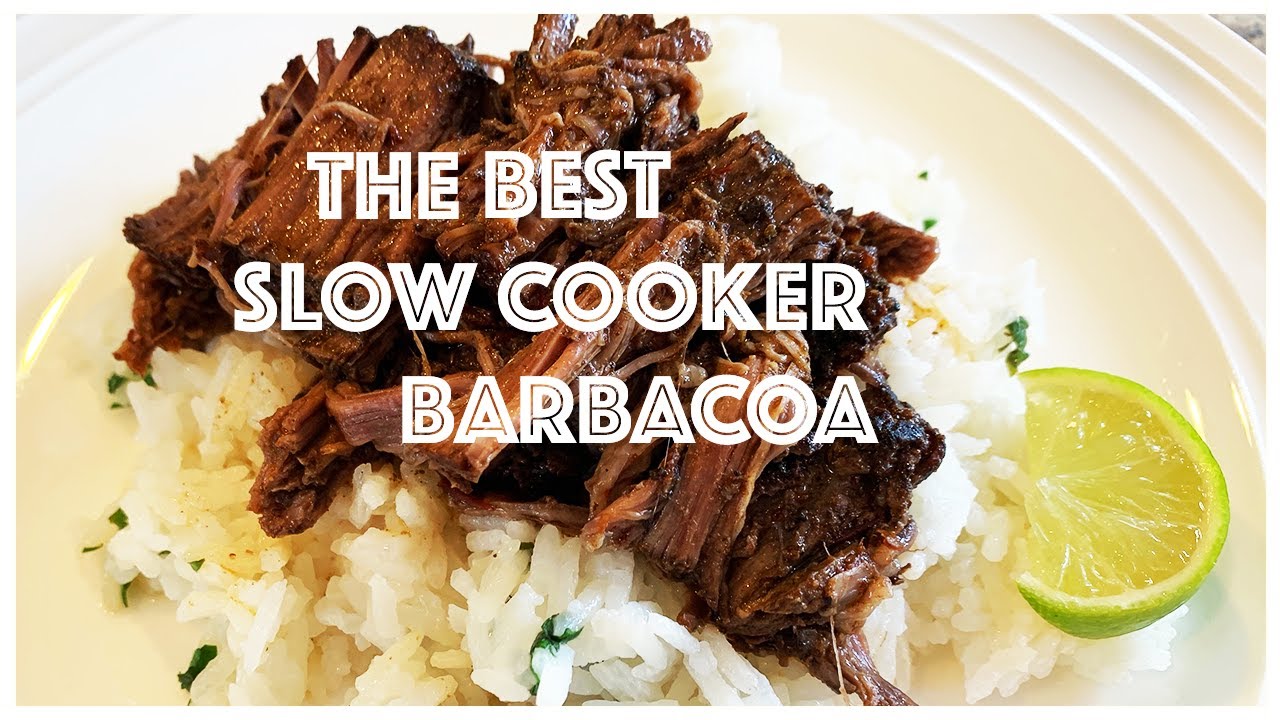 THE BEST SLOW COOKER BARBACOA // SLOW COOKER SUNDAY // EASY SLOW COOKER ...