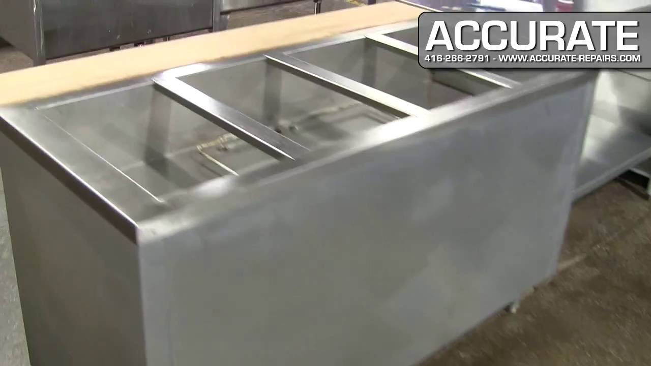 MKE 4 Well Steam Table - Lightly Used - YouTube