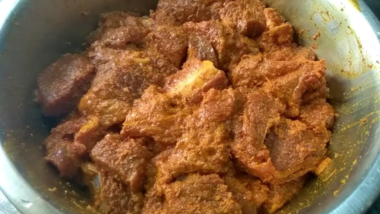 Goat Mutton masala curry marinatinon | Mutton kasha marinatinon - YouTube