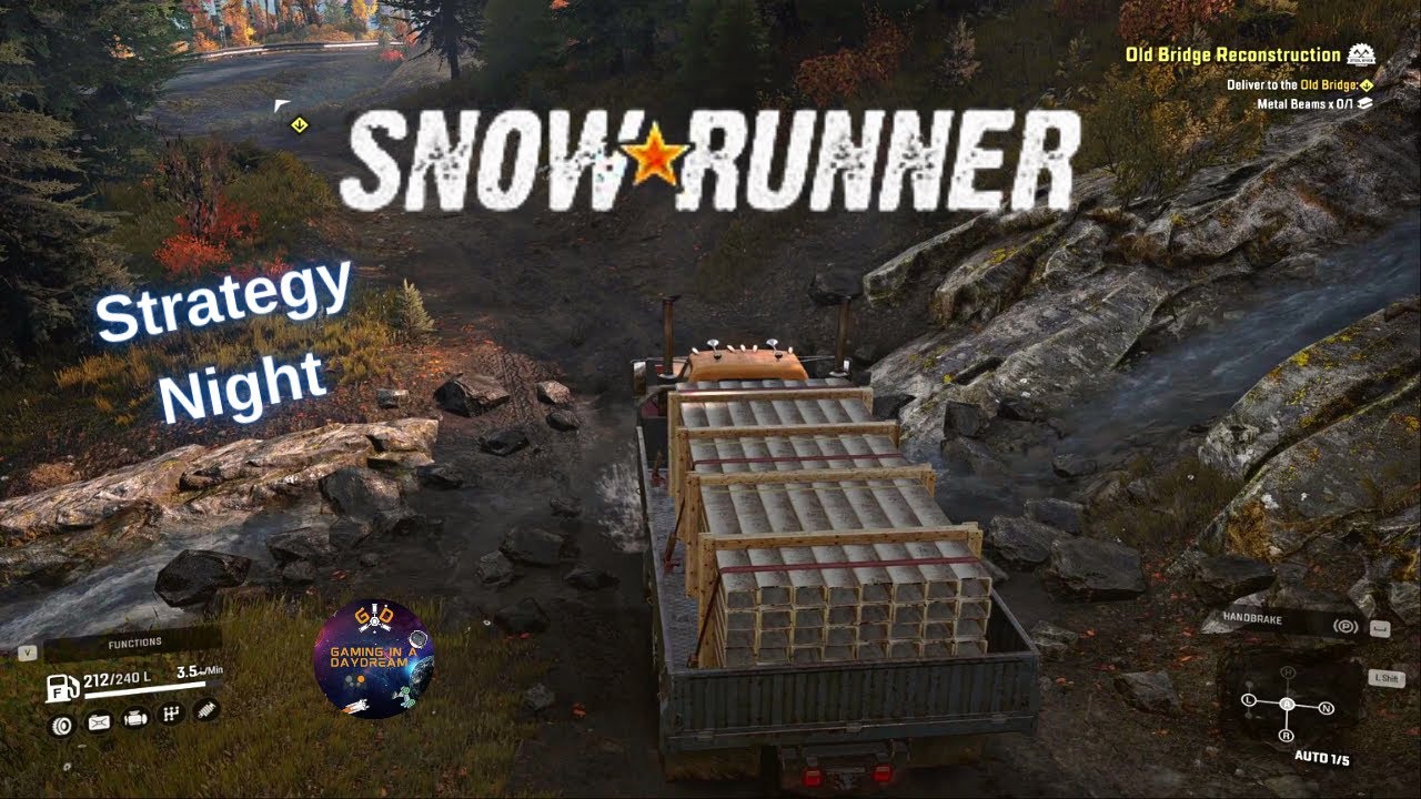SNOW*RUNNER STRATEGY NIGHT PC 2023 KEYBOARD GAME PLAY - YouTube