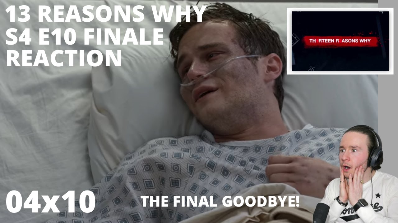 13 REASONS WHY S4 E10 FINALE GRADUATION REACTION 4x10 RIP JUSTIN FOLEY ...