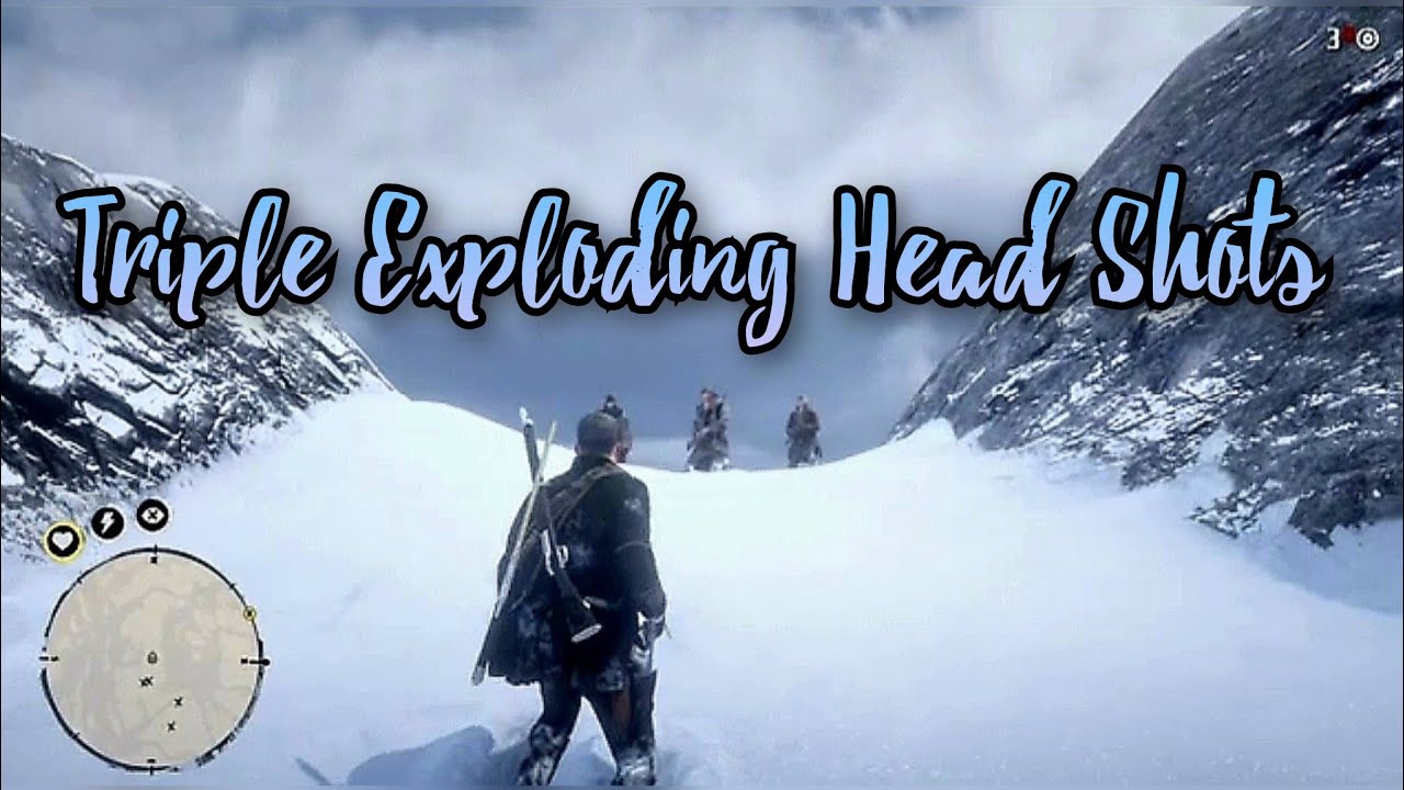Red Dead Redemption 2 - Triple Exploding Head Shots - YouTube