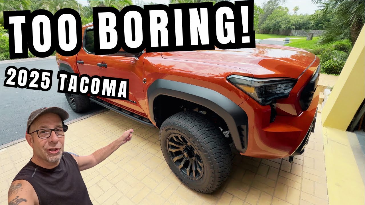 How To Make A Boring 2025 Toyota Tacoma Exciting! - YouTube