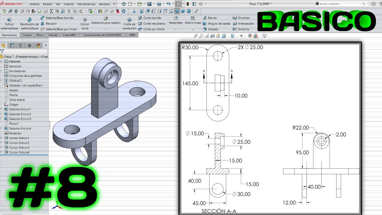 ¡Mantenlo SIMPLE! 👀⚙️ | Curso BASICO SolidWorks #8 - YouTube