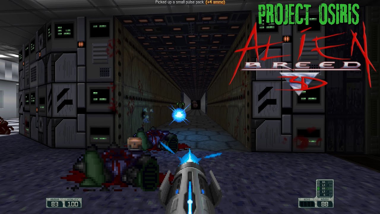 Project Osiris [Alien Breed 3D for GZDoom] - Level 07: The Furnace | 4K/60 - YouTube