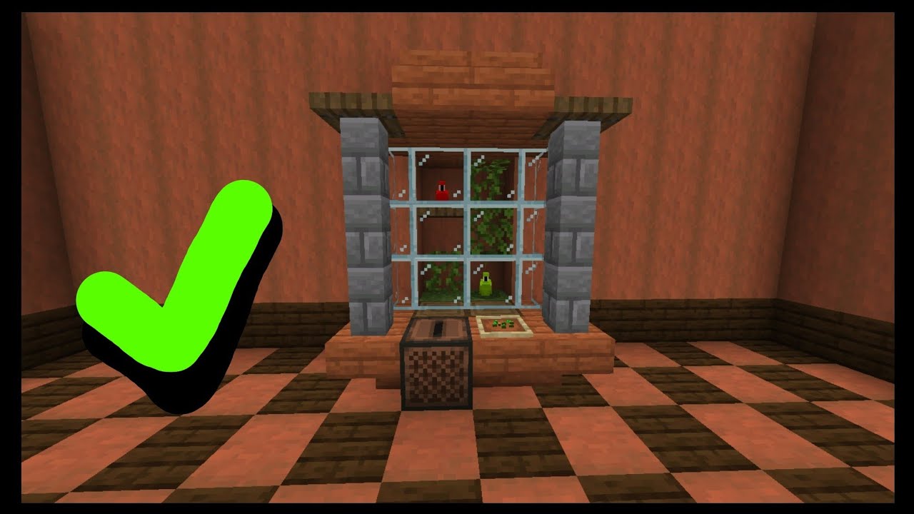 Minecraft TUTORIAL How To Make A Bird Nest YouTube Minecraft TUTORIAL How To Make A Bird Nest YouTube