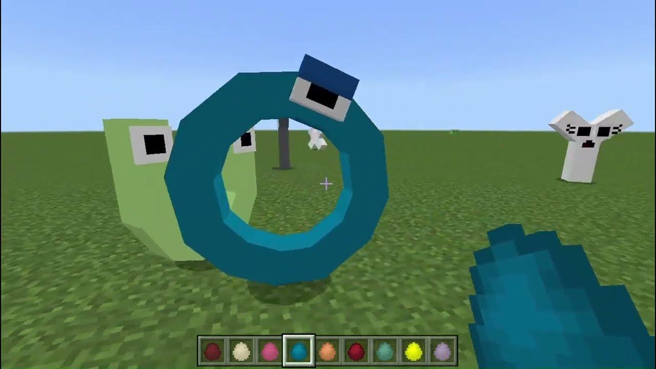 Alphabet lore Mod Minecraft - YouTube